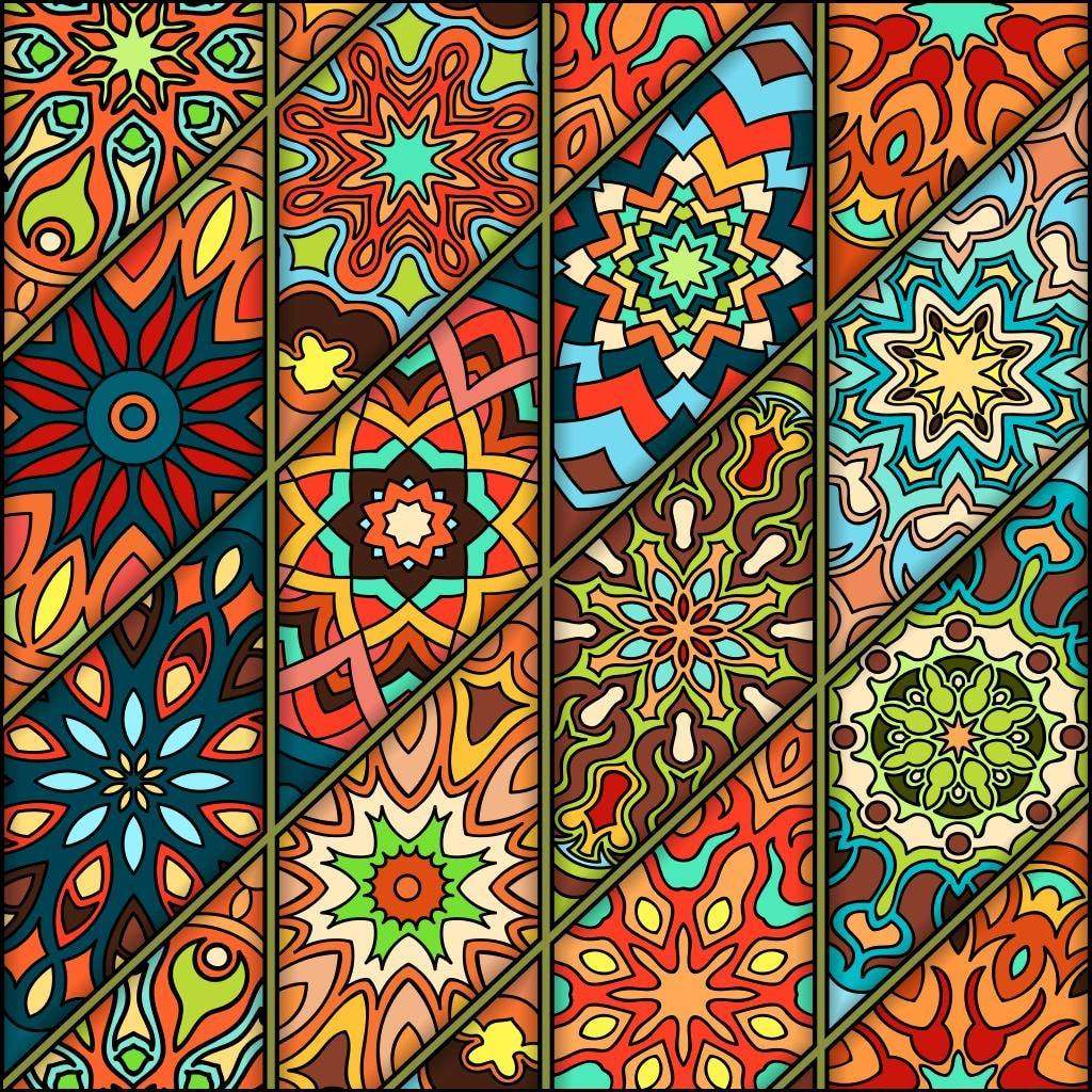 Solve 23 Patterns jigsaw puzzle online with 64 pieces