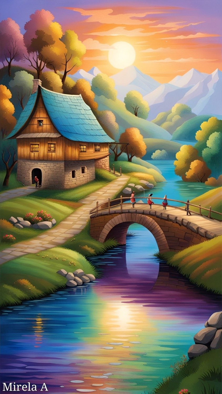 Solve Setting Sun jigsaw puzzle online with 84 pieces