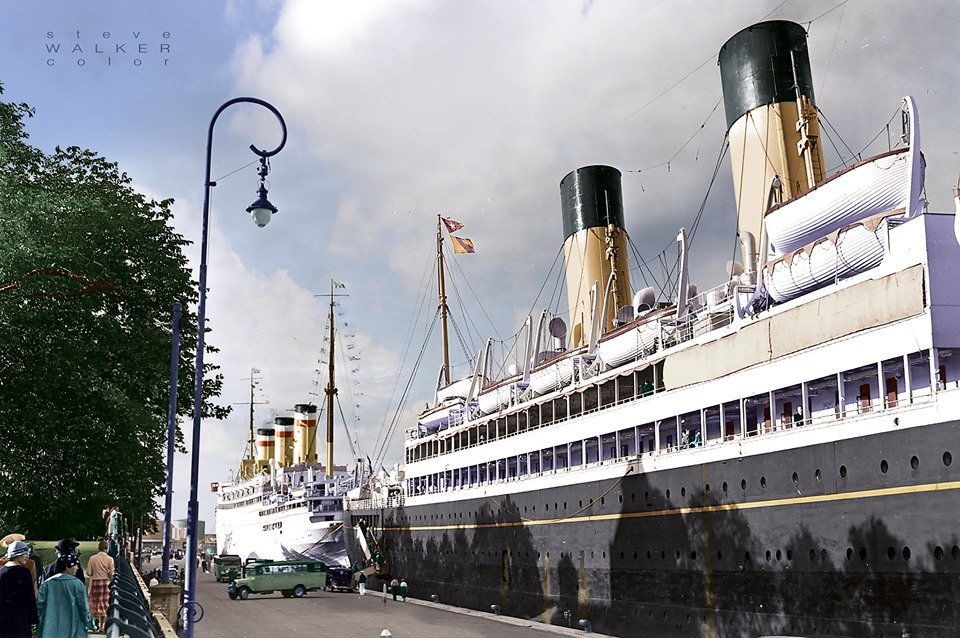 Solve DORIC & SS RELIANCE in Copenhagen 1934 - Langelinie jigsaw puzzle ...