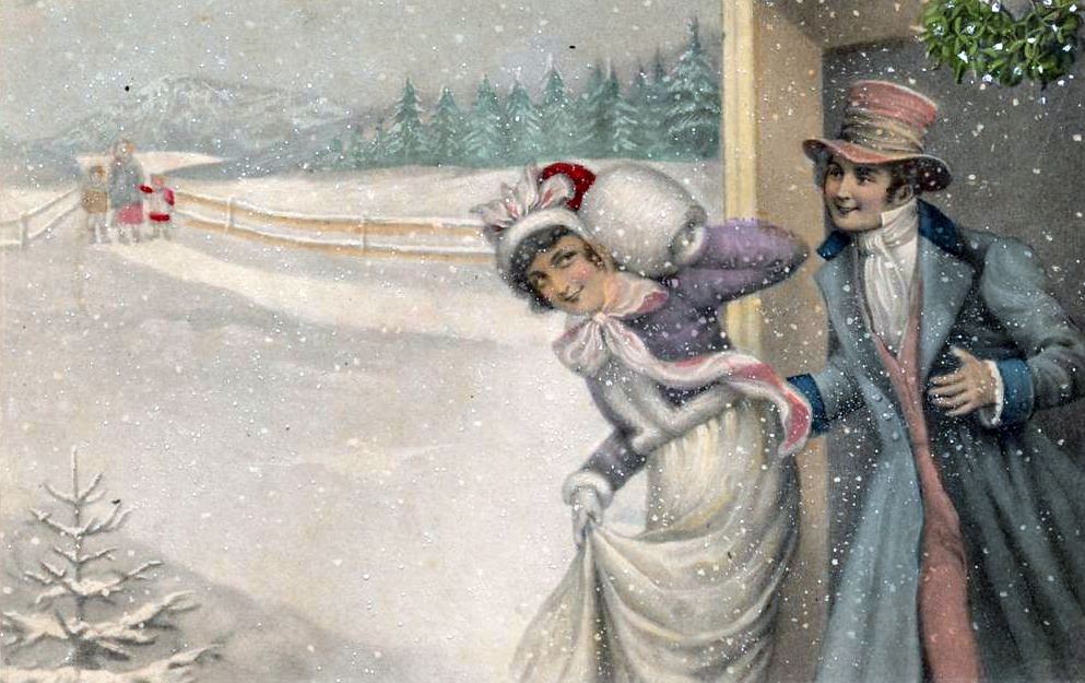 Solve Oh Ho The Mistle Toe jigsaw puzzle online with 160 pieces