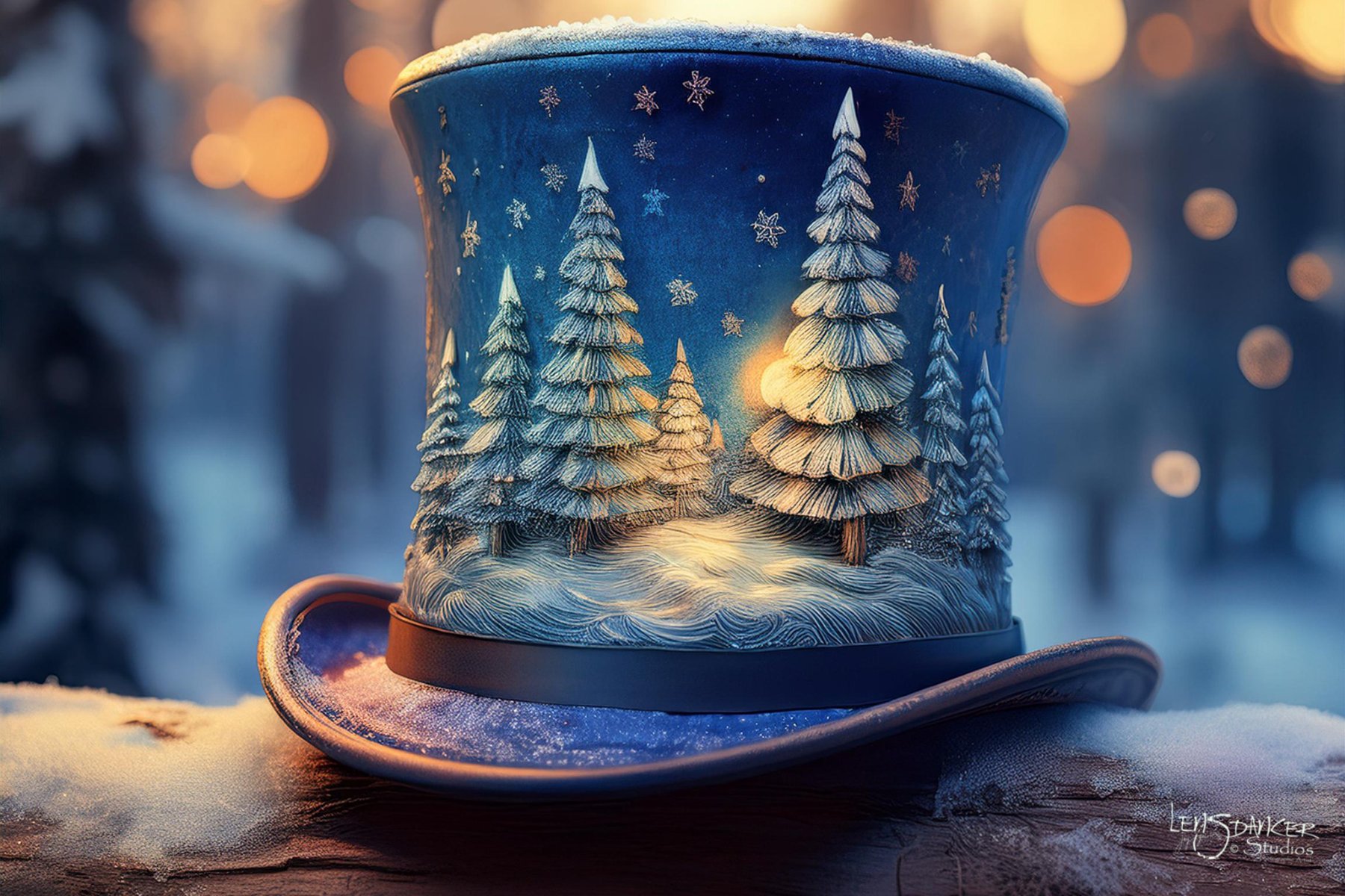 Solve Christmas Hat jigsaw puzzle online with 54 pieces