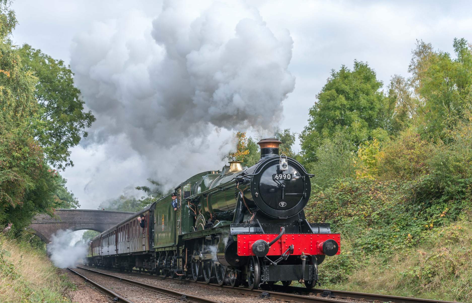 Jigsaw Puzzle | GWR Hall Class 4-6-0 6990 Witherslack Hall. | 150 ...
