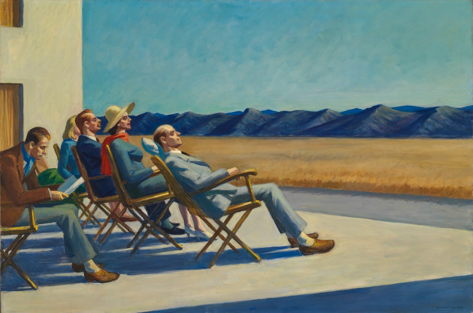 Jigsaw Puzzle | 600 pieces | Edward Hopper, People in the Sun - 1960 ...