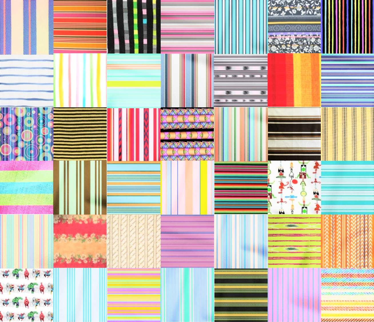 Solve PATCHWORK STRIPES 85 jigsaw puzzle online with 72 pieces