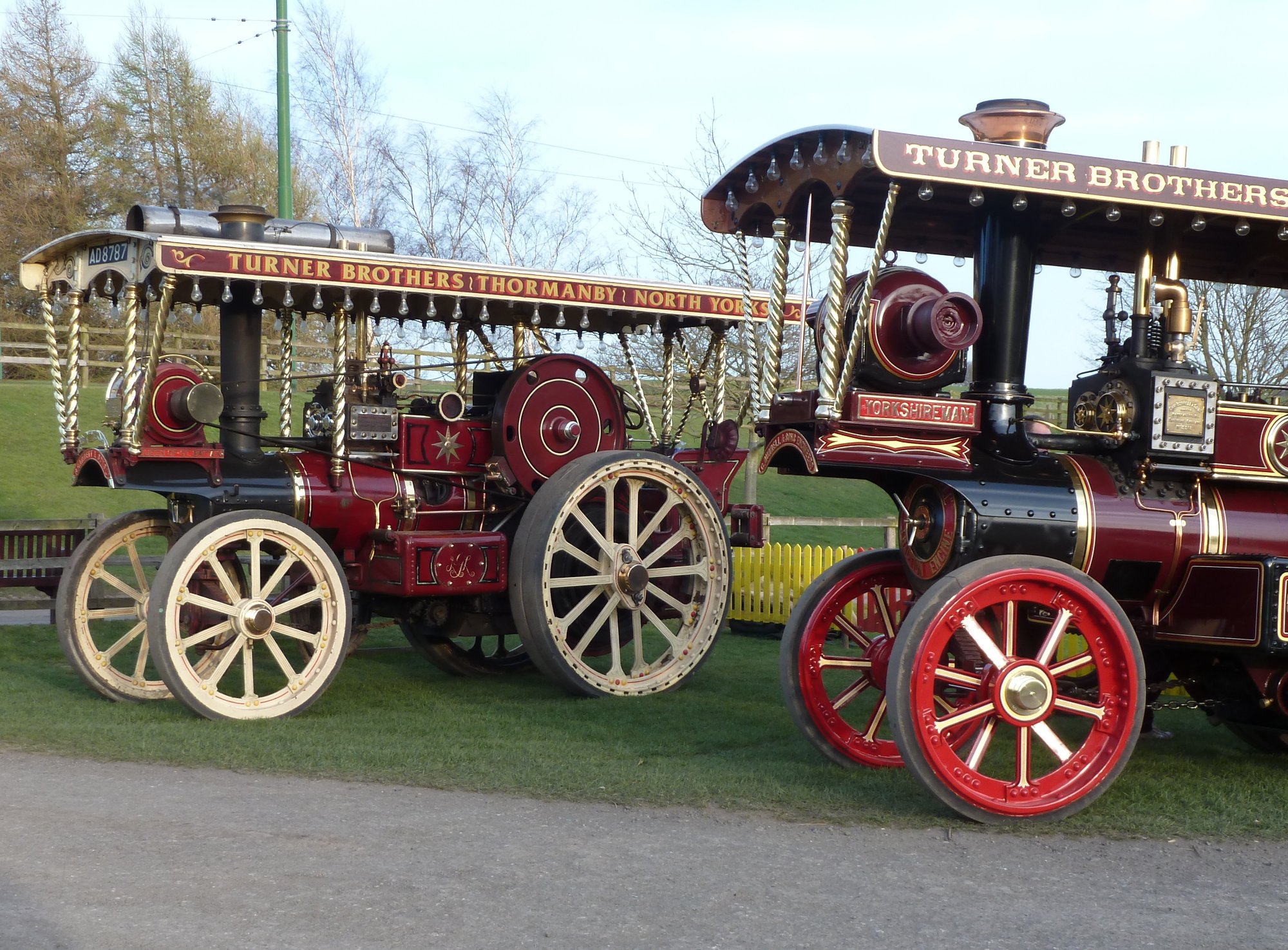 Solve Garrett and Burrell Steam Centenarians jigsaw puzzle online with ...