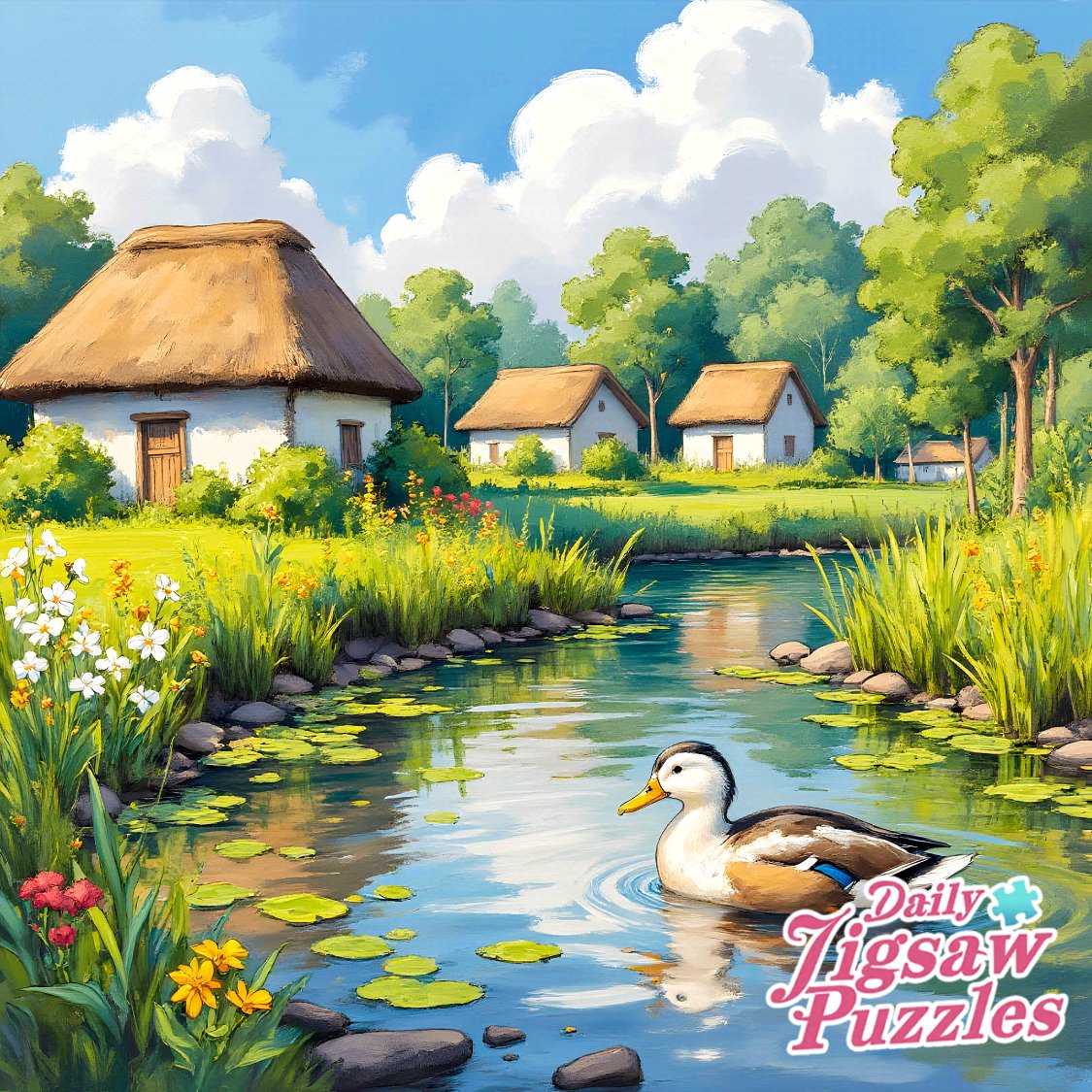 Jigsaw Puzzle | 9 pieces | Day dreaming . . . . . | Jigidi