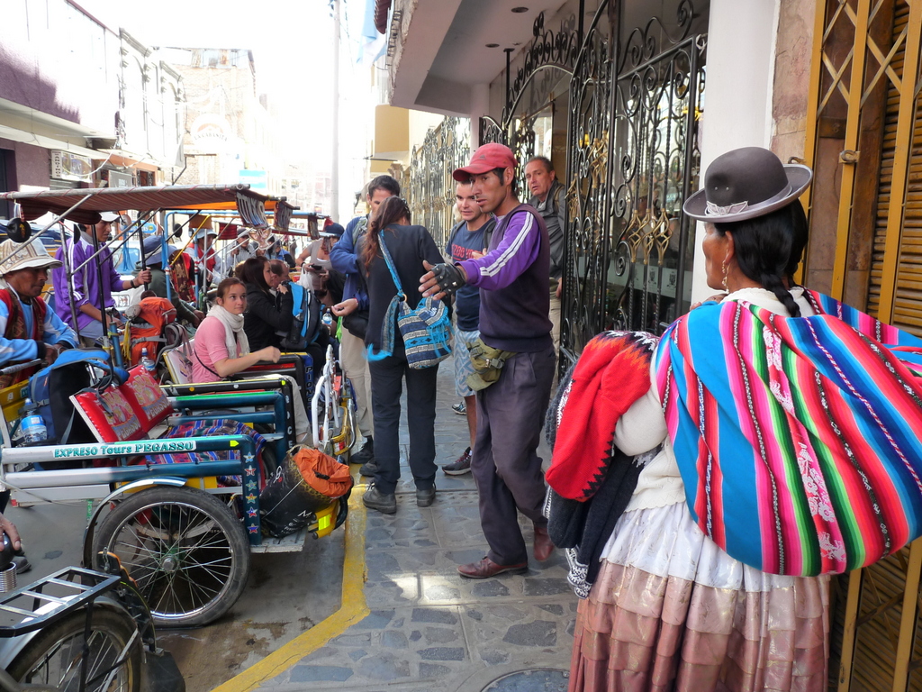Solve Tuk Tuk ride in Puno, Peru jigsaw puzzle online with 80 pieces