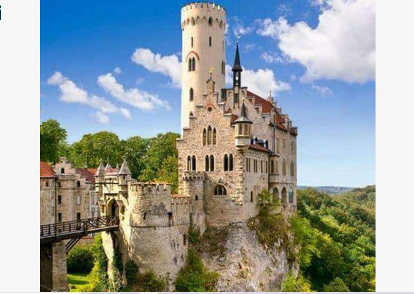 Solve CASTLE LIECHTENSTEIN Jigsaw Puzzle Online With 48 Pieces
