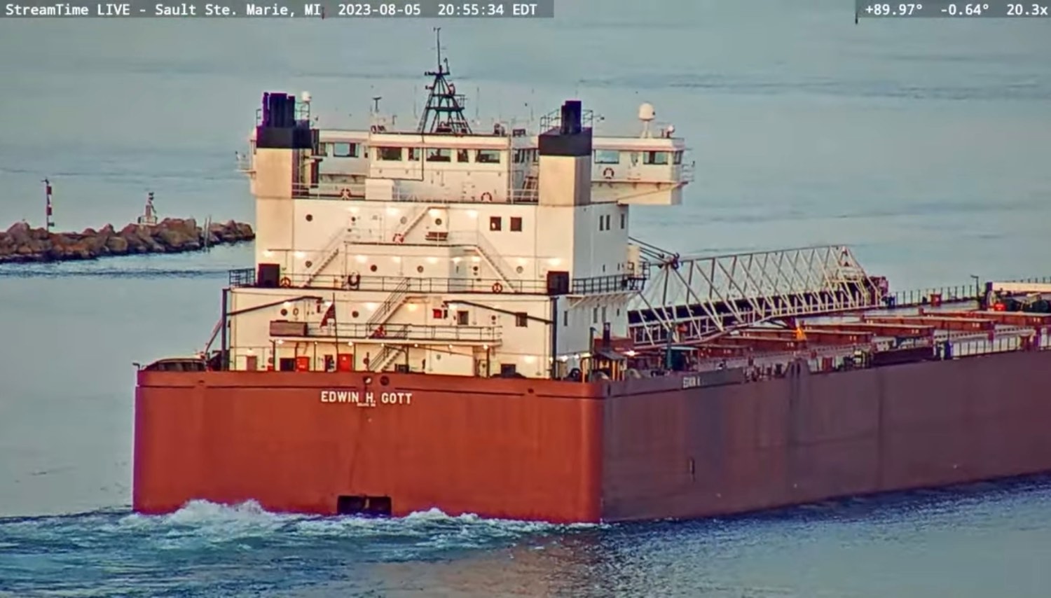 Solve Edwin H Gott, Sault Ste. Marie, August 5, 2023 jigsaw puzzle ...