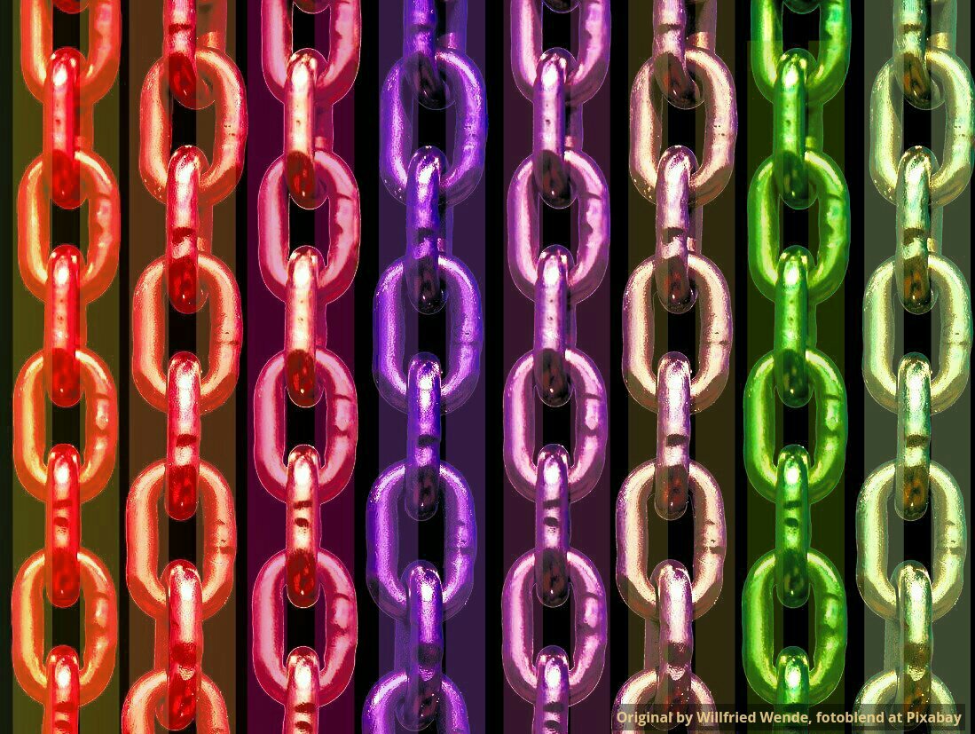 Solve Chains jigsaw puzzle online with 99 pieces