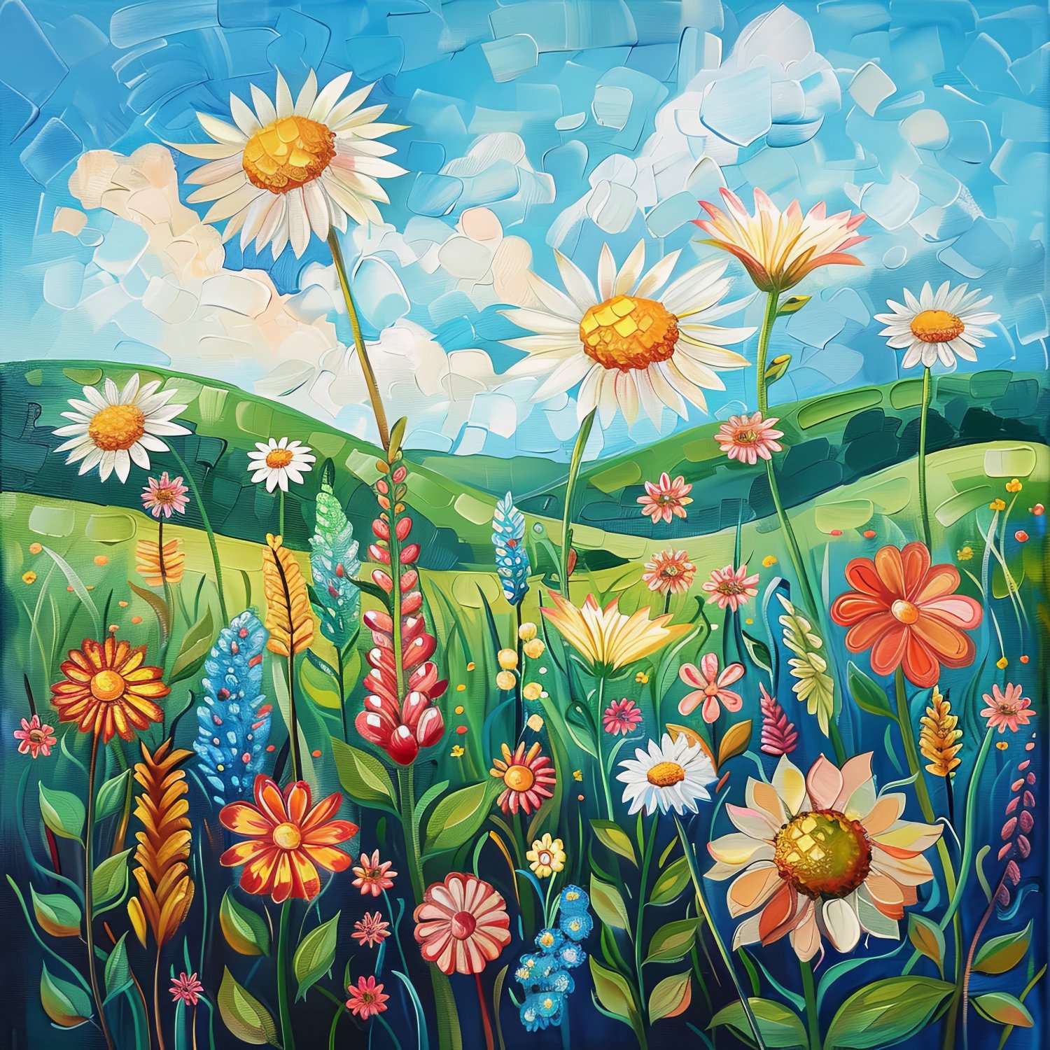 Solve Summer Day jigsaw puzzle online with 100 pieces