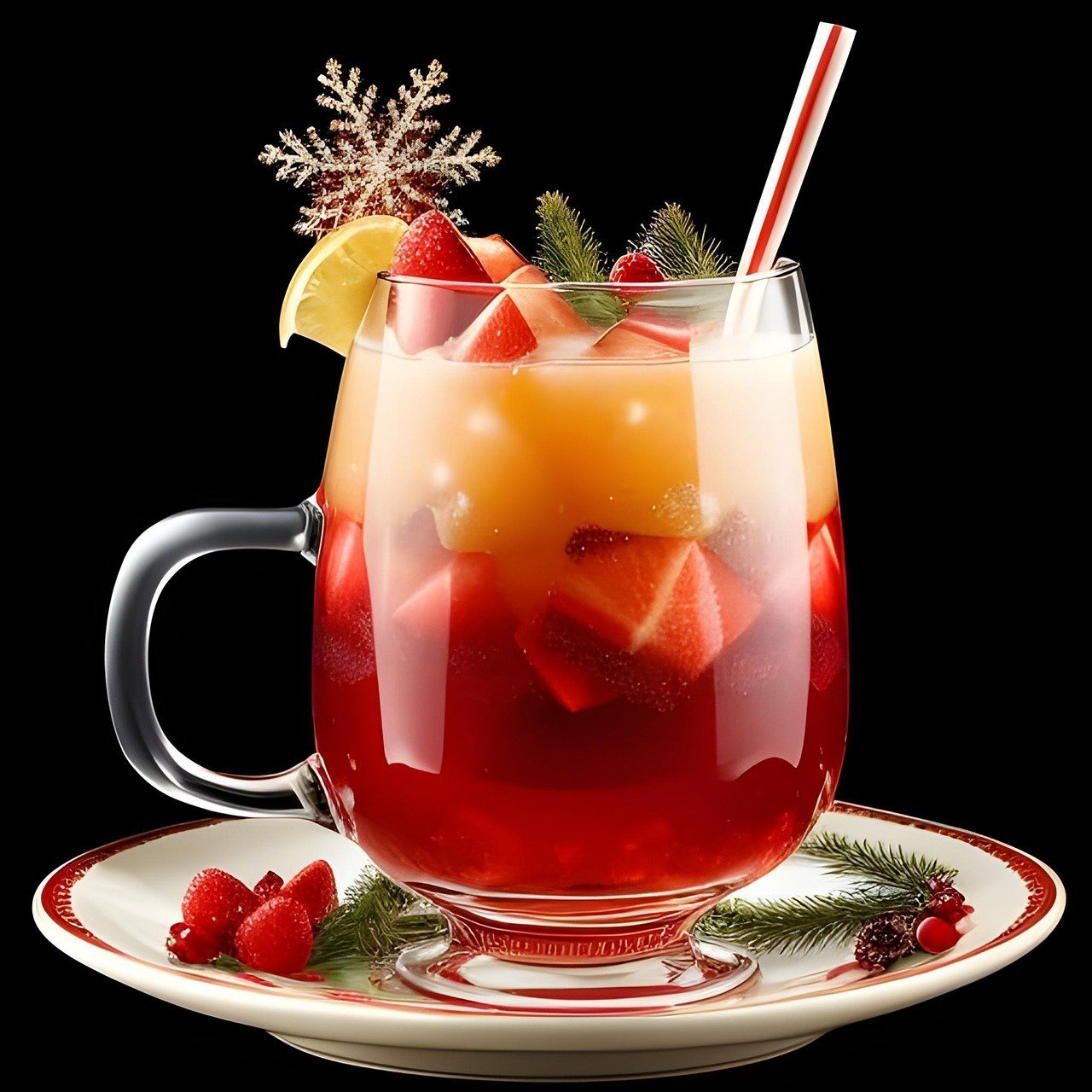 Solve Winter Punch, resizable 9 to 483 pieces jigsaw puzzle online with ...