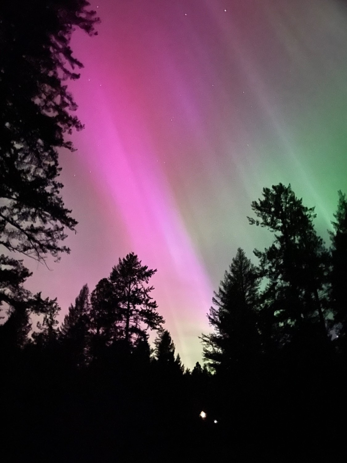 Solve northern lights color the skies jigsaw puzzle online with 221 pieces