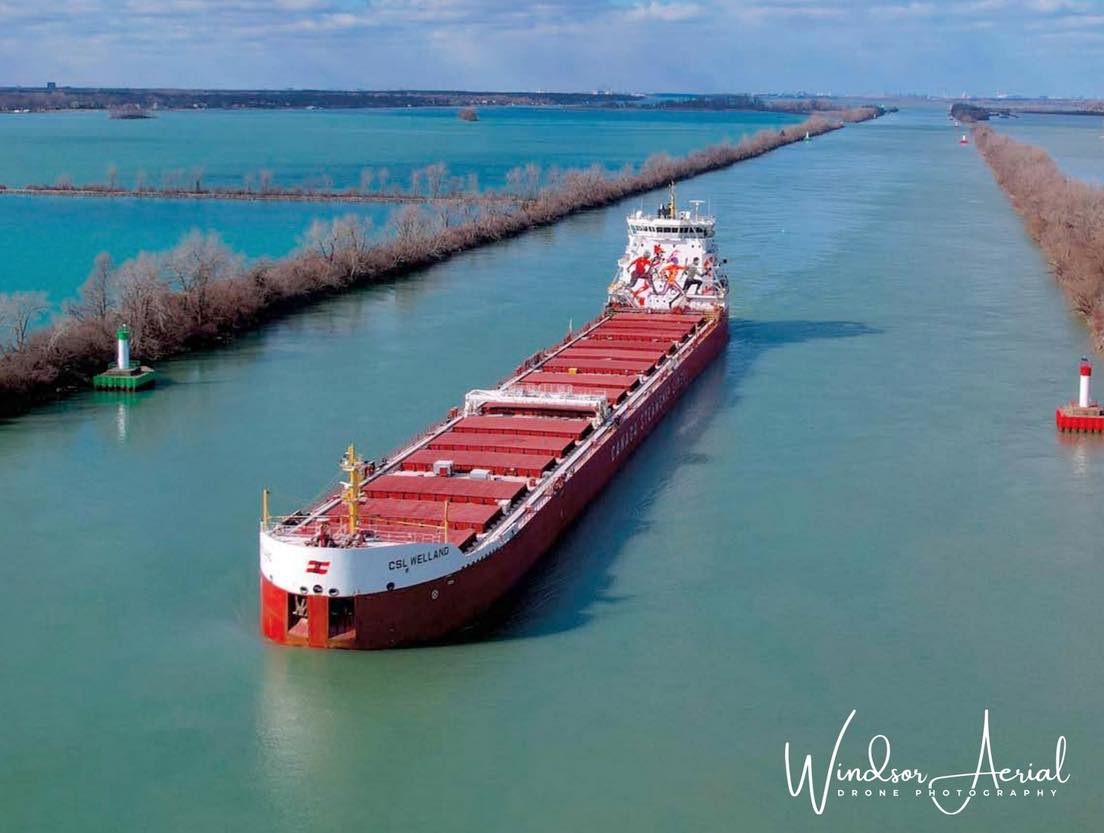Solve CSL Welland in Livingstone channel, Detroit River jigsaw puzzle ...