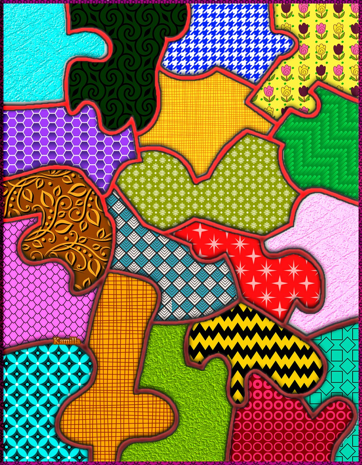 Solve Collage jigsaw puzzle online with 414 pieces