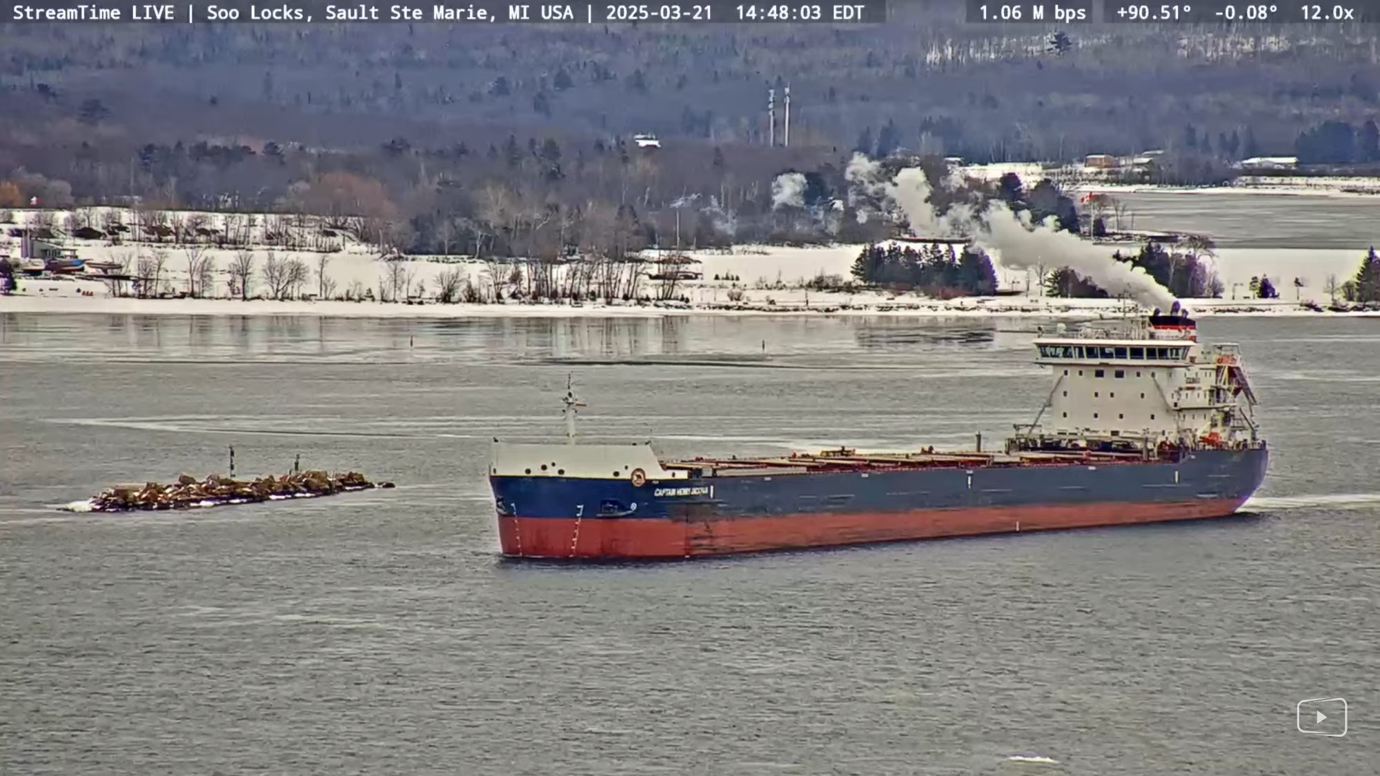 Solve Opening Day 2025 At The Soo Locks -- Captain Henry Jackman jigsaw ...
