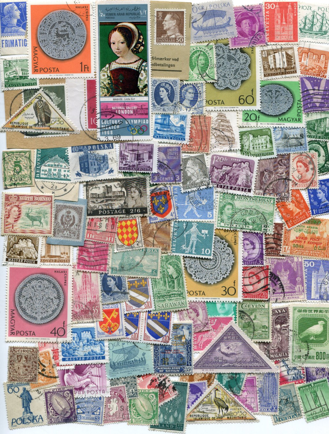 Solve Stamps jigsaw puzzle online with 594 pieces