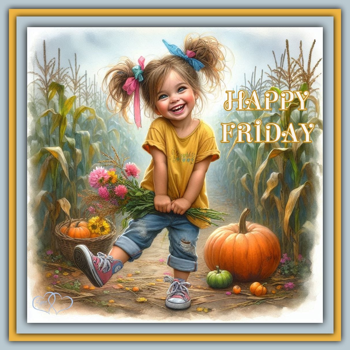 Solve Good Morning - Happy Friday! jigsaw puzzle online with 64 pieces