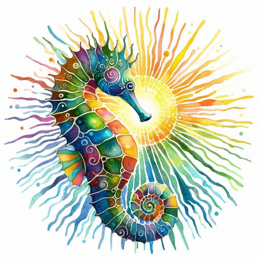 Solve Seahorse jigsaw puzzle online with 81 pieces
