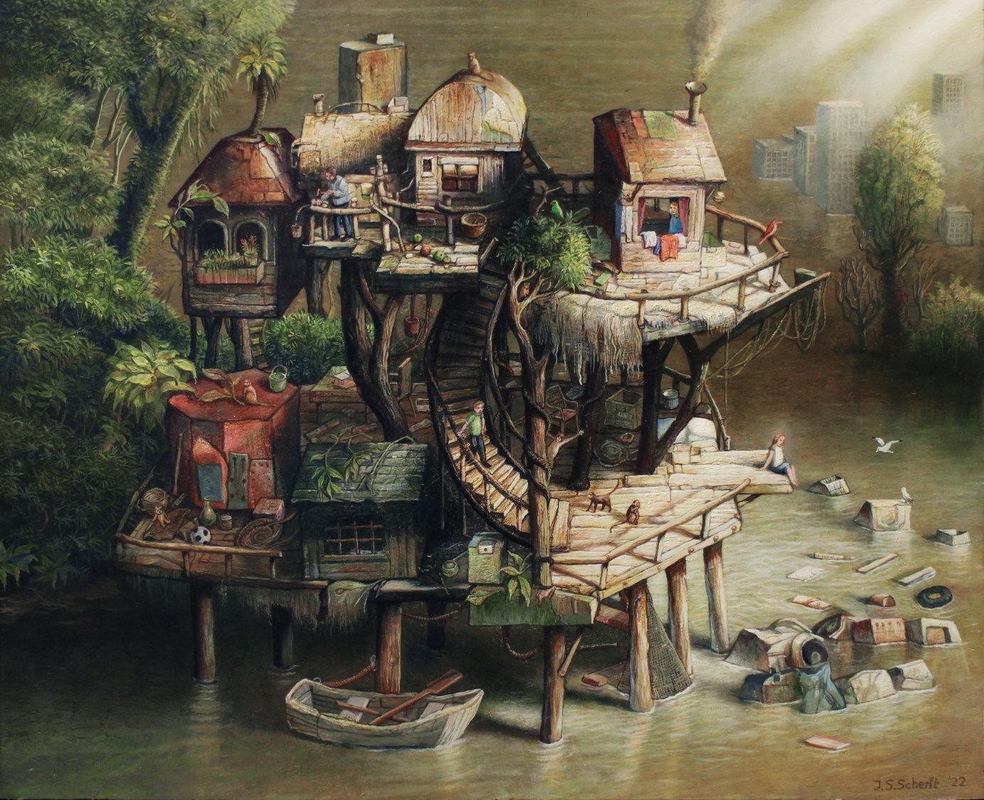 Solve The new beginning jigsaw puzzle online with 20 pieces