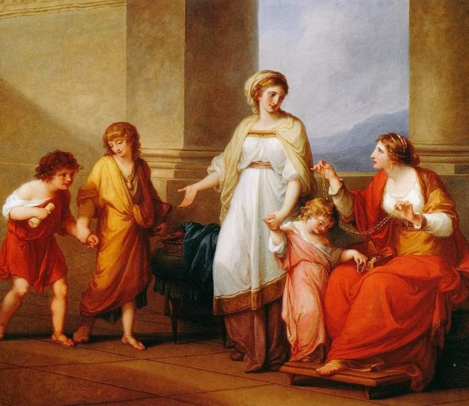 Solve 'Cornelia Presenting Her Children As Her Treasures' jigsaw puzzle ...