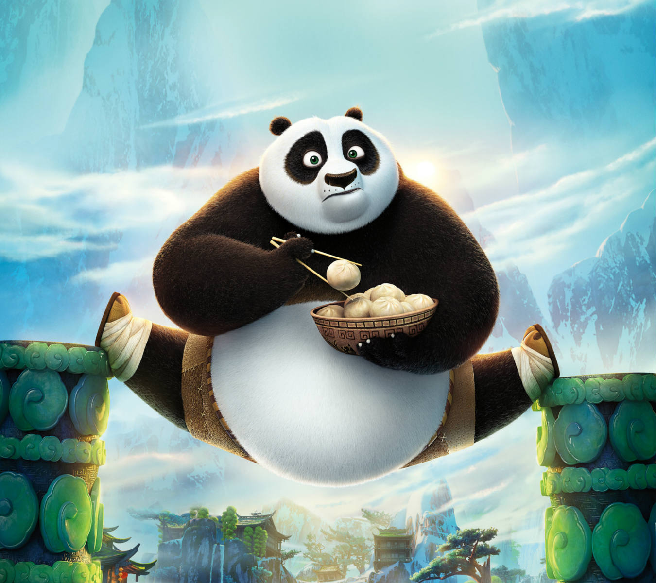 Solve Kung Foo Panda jigsaw puzzle online with 399 pieces