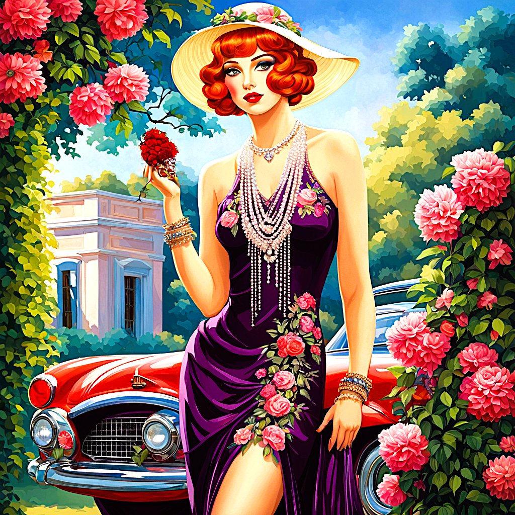 Solve Miss Edwina Philpott-Chivers jigsaw puzzle online with 100 pieces