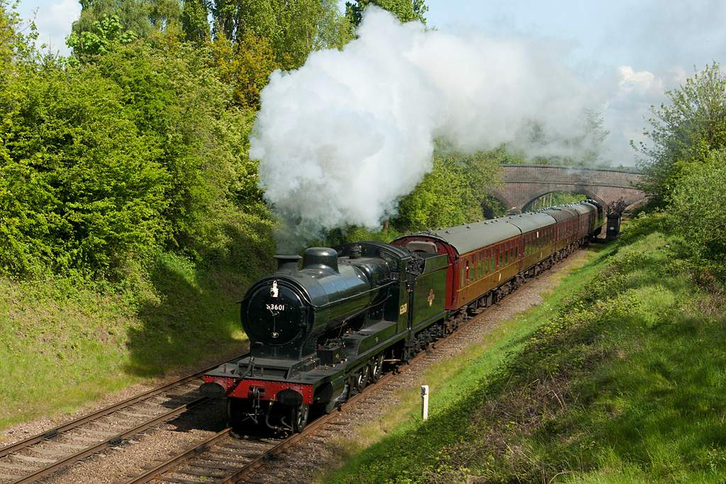 Solve GCR 8K Class 2-8-0 63601. jigsaw puzzle online with 70 pieces