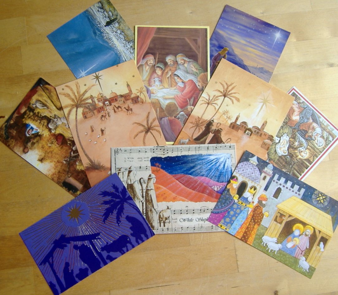 Solve Seasonal - Christmas Cards - Shepherds, Kings & Nativity (9 - 306 Pieces) jigsaw puzzle ...