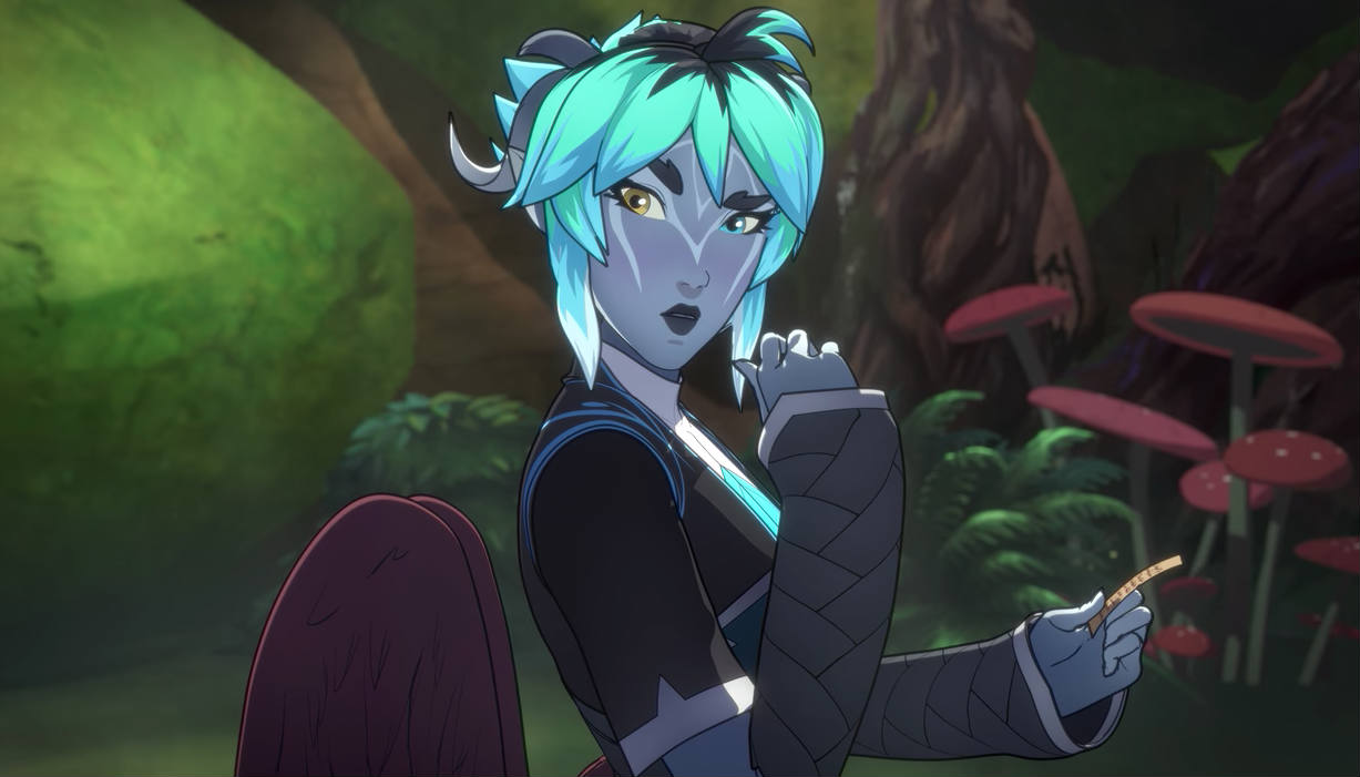 Solve Sky elf Dragon Prince jigsaw puzzle online with 220 pieces