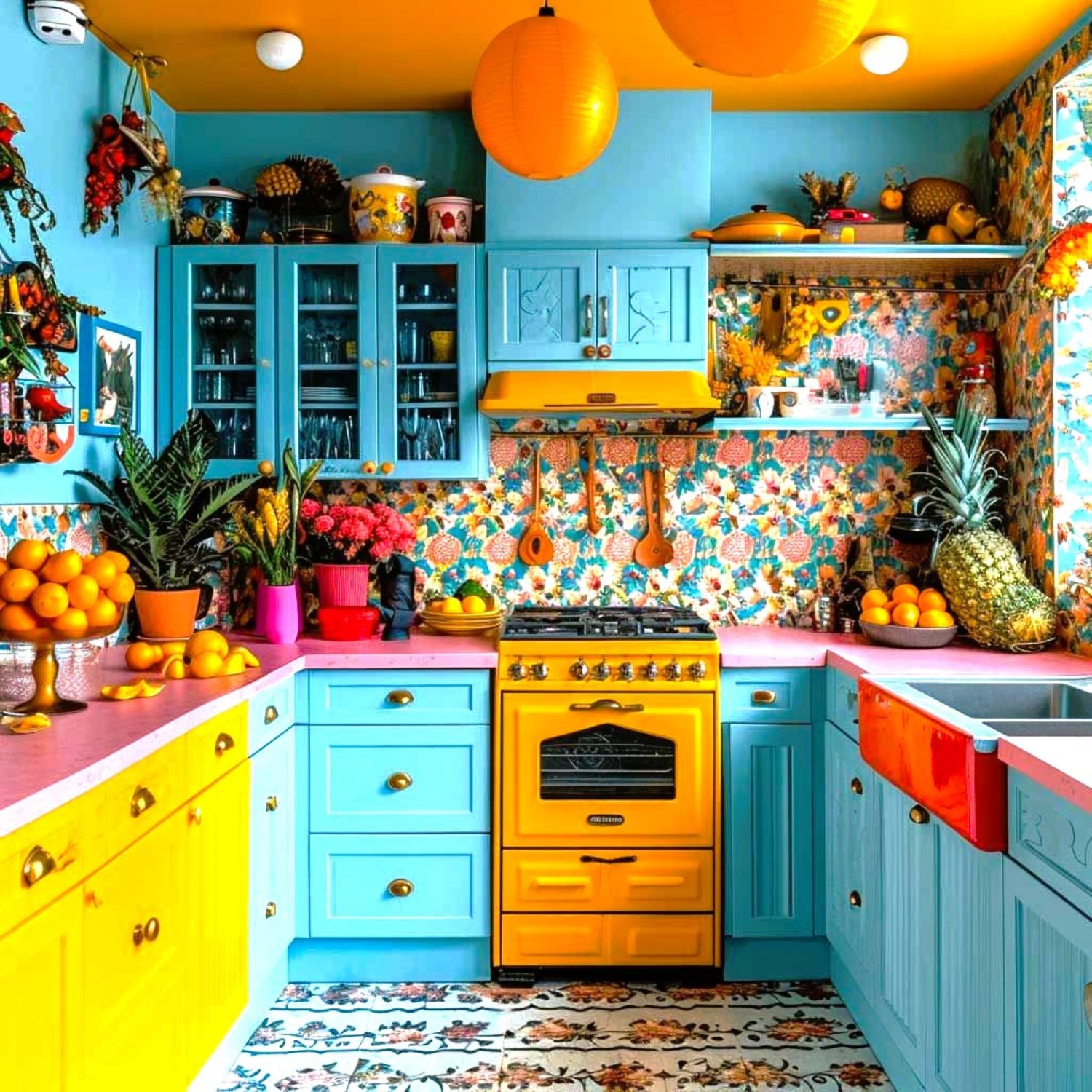 Solve Kitchen jigsaw puzzle online with 196 pieces