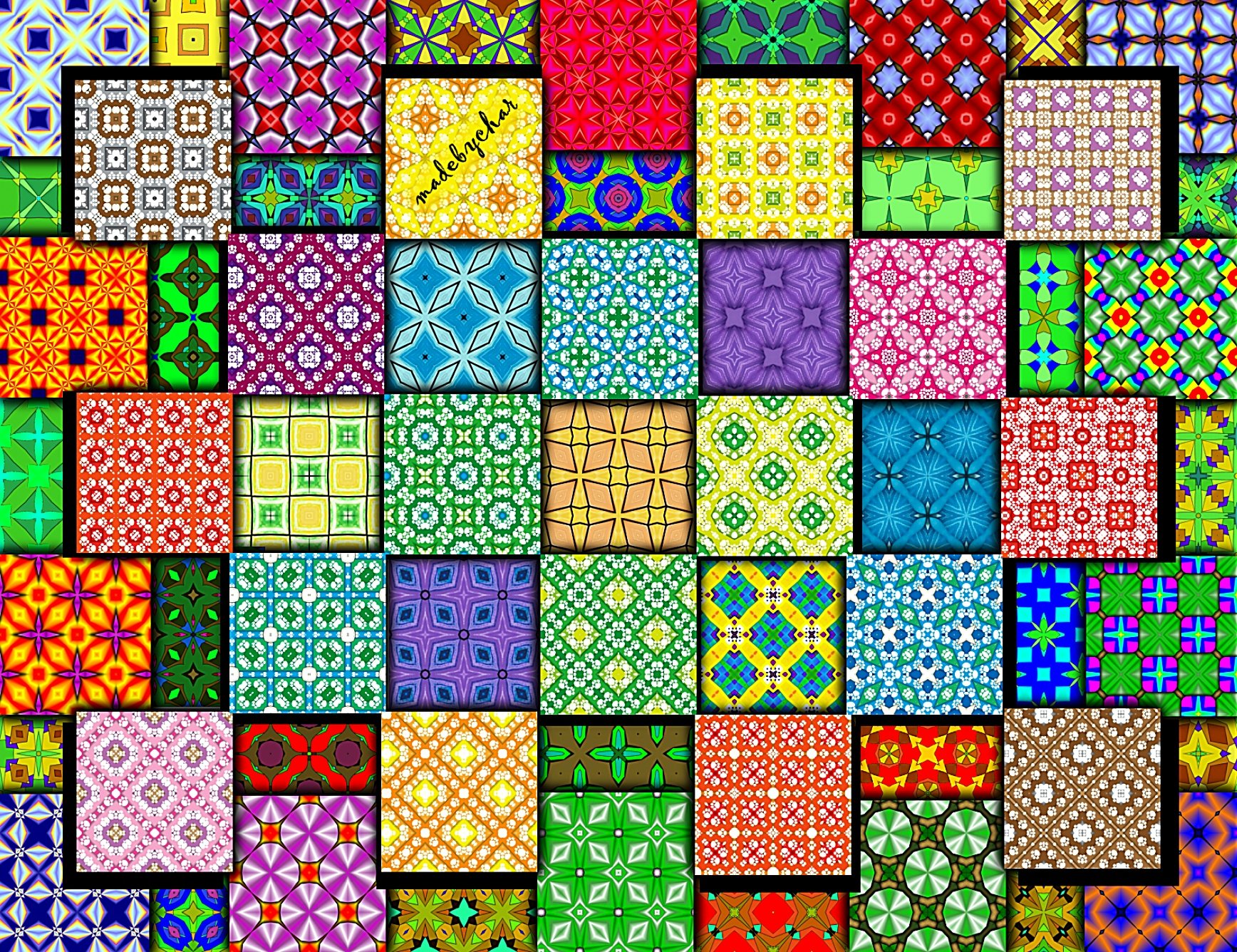 Solve A Plethora of Patterns.... jigsaw puzzle online with 99 pieces