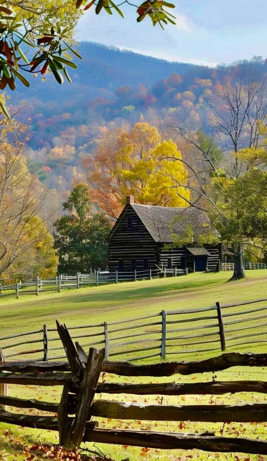 Solve Blue Ridge Mountains in Virginia jigsaw puzzle online with 40 pieces