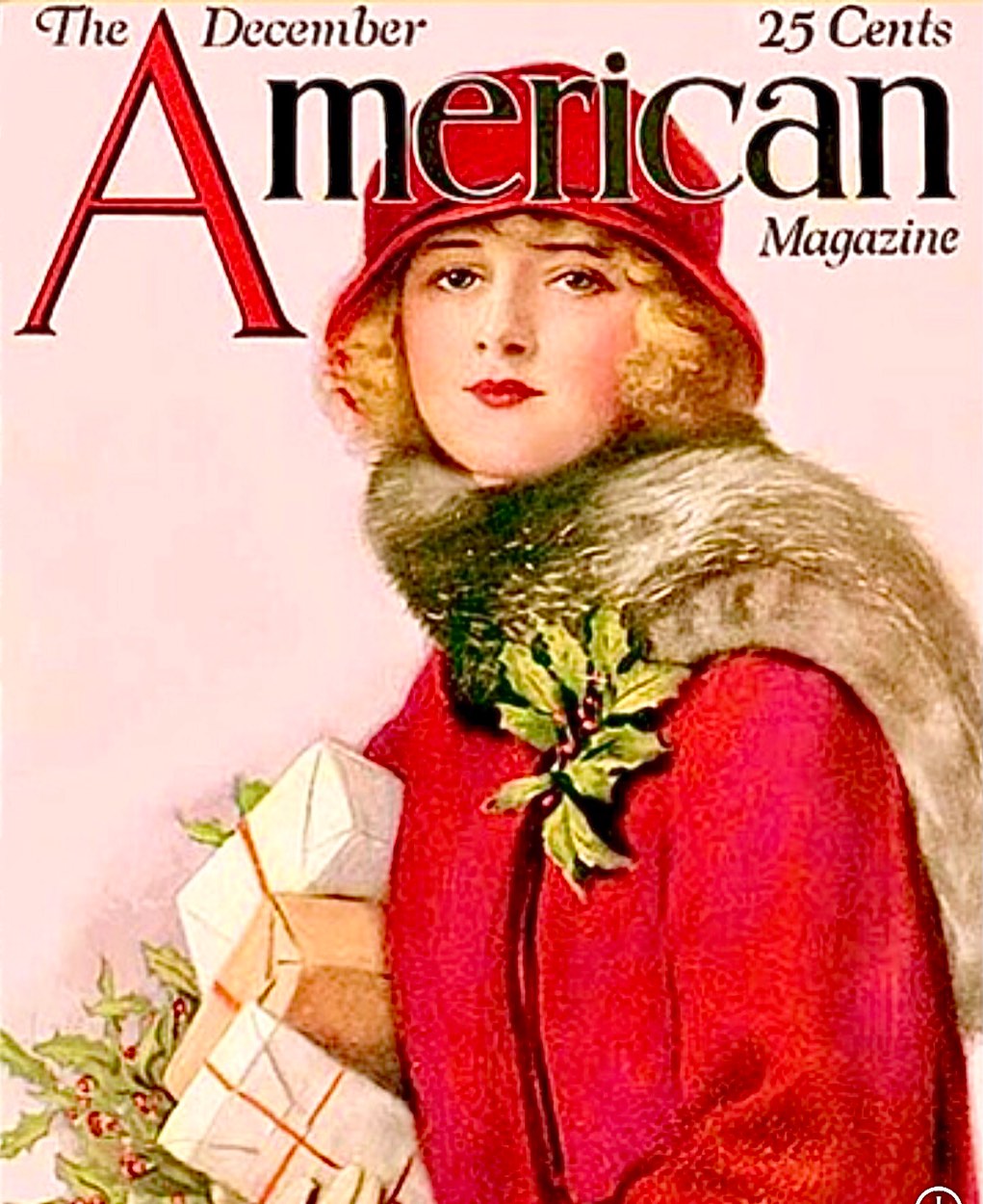 Solve Christmas cover American magazine jigsaw puzzle online with 80 pieces