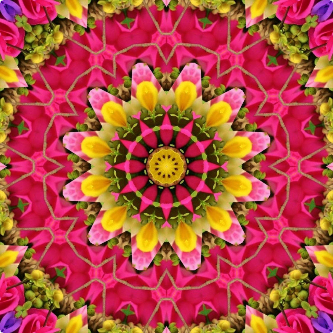 Solve Kaleidoscope jigsaw puzzle online with 25 pieces