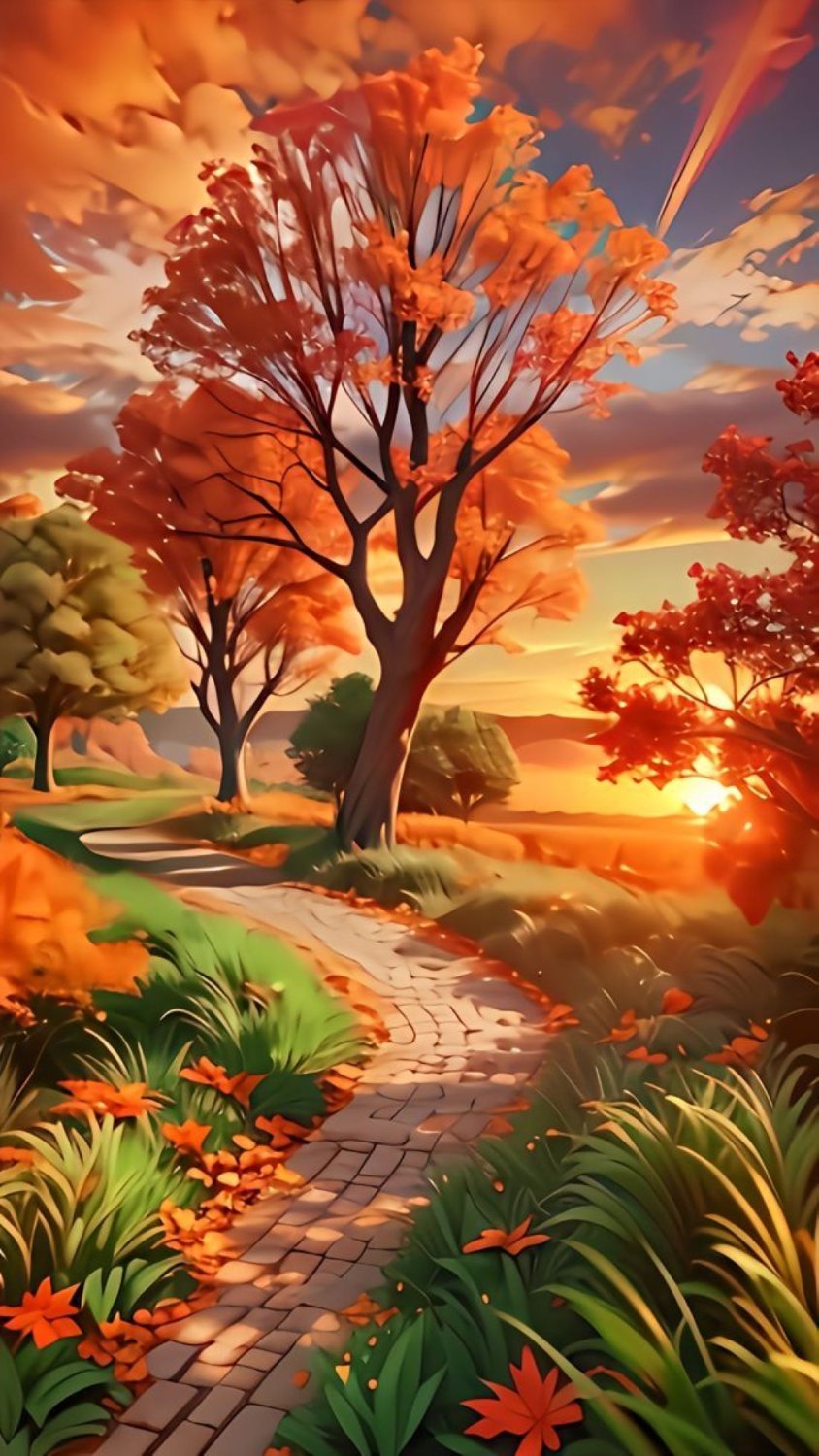 Solve Fall has Fell jigsaw puzzle online with 84 pieces