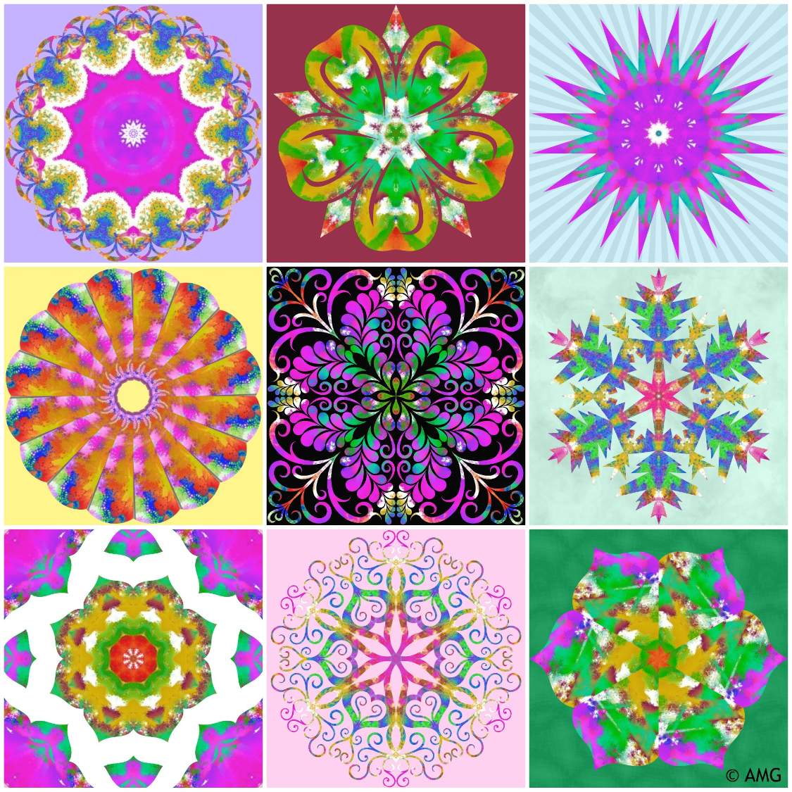 Solve Monday Collage jigsaw puzzle online with 81 pieces