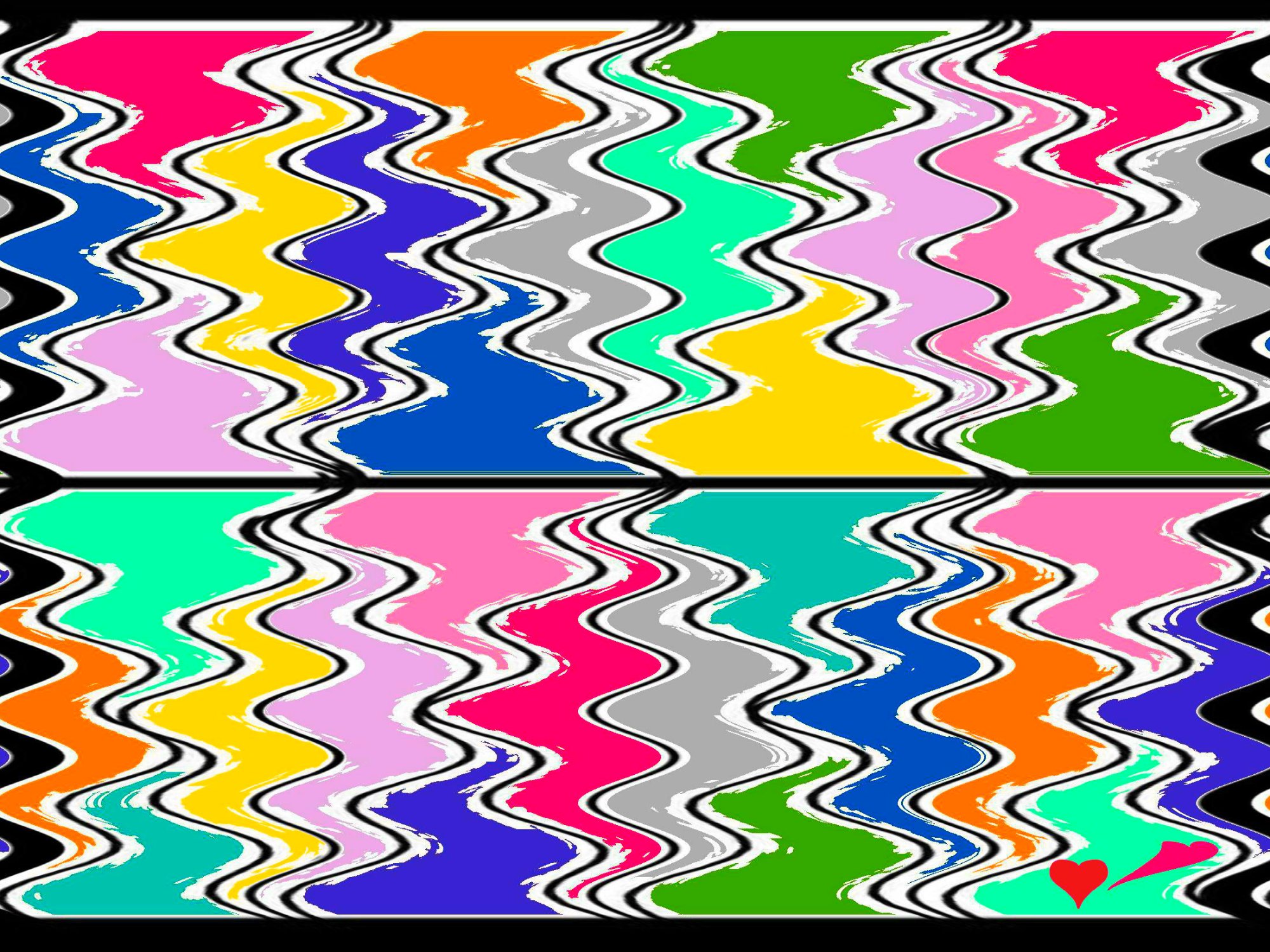 Solve ZigZag, anyone? Medium jigsaw puzzle online with 108 pieces