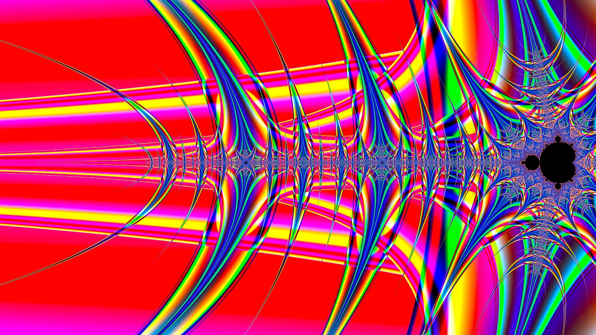 Solve fractals-6614366_1920 Summerglow jigsaw puzzle online with 589 pieces