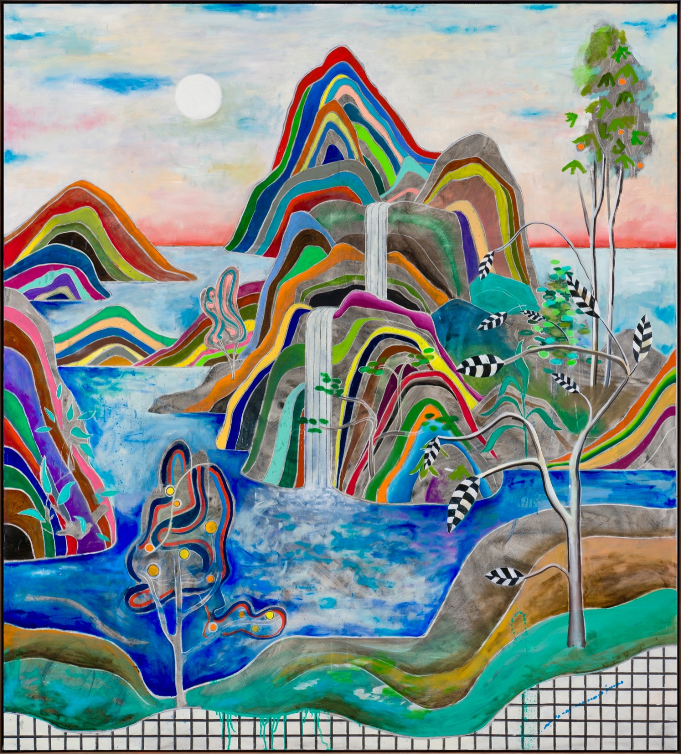 Solve Christian Achenbach, Tago, 2022, oil and acrylics on canvas ...