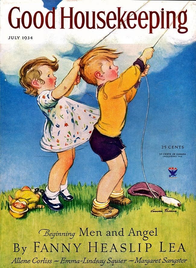 Solve Good Housekeeping July 1934, resizable 12 to 154 pieces jigsaw ...