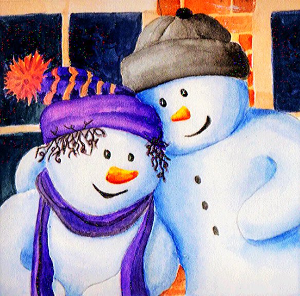 Jigsaw Puzzle | 81 pieces | Cold Weather but Warm Hearts | Jigidi
