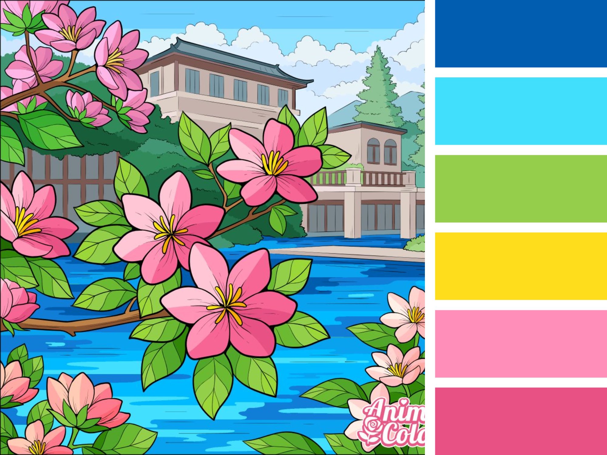 Jigsaw Puzzle | 252 pieces | Color Palette 191 | Jigidi