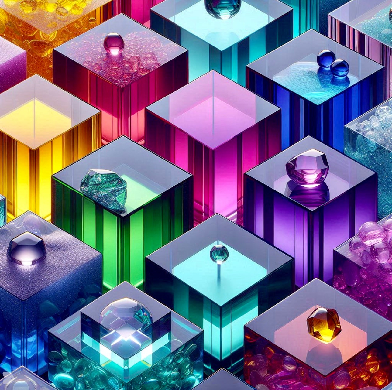 Solve Color Blocking jigsaw puzzle online with 49 pieces