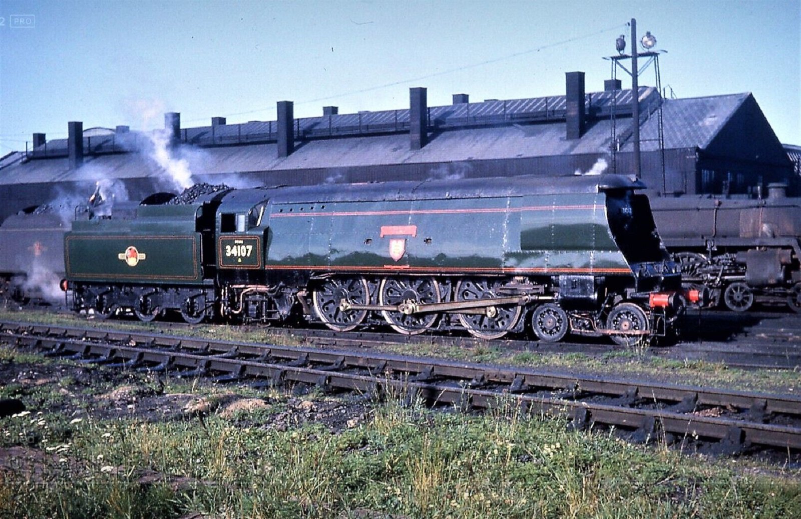 Solve SR Bulleid unrebuilt West Country class 4-6-2 34107 Blandford ...