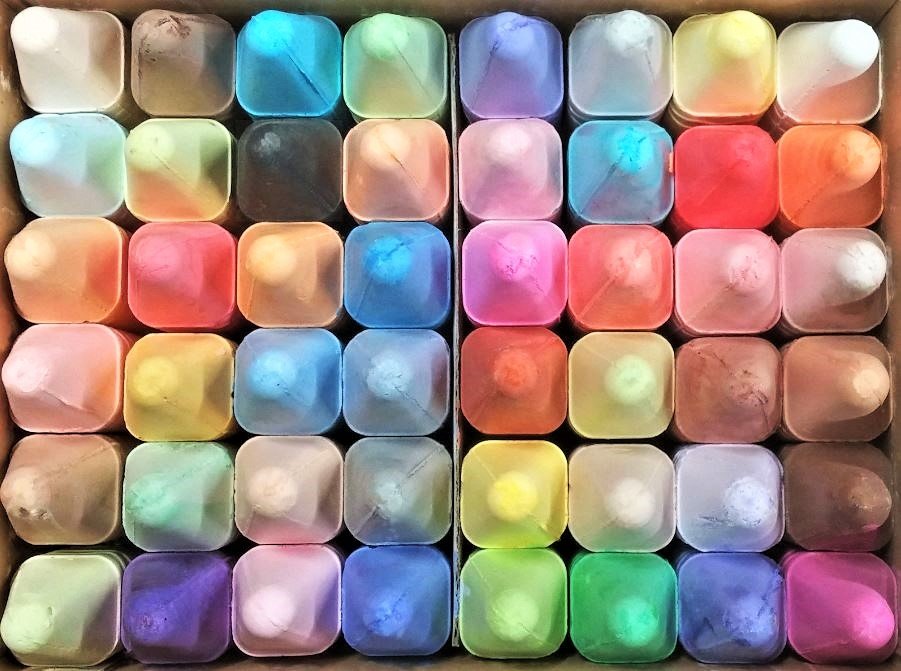 Jigsaw Puzzle | 88 pieces | "Chalk" | Jigidi