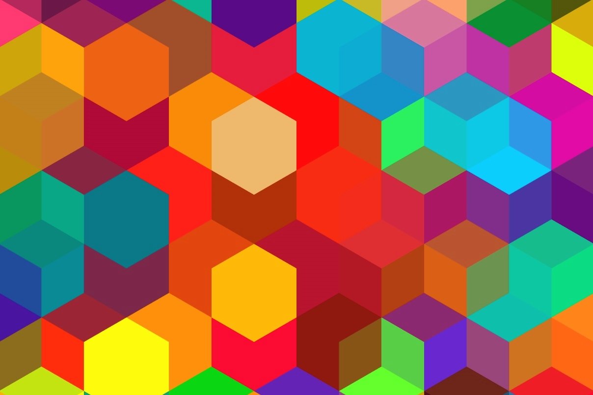 Solve Layers of Colorful Blocks jigsaw puzzle online with 96 pieces