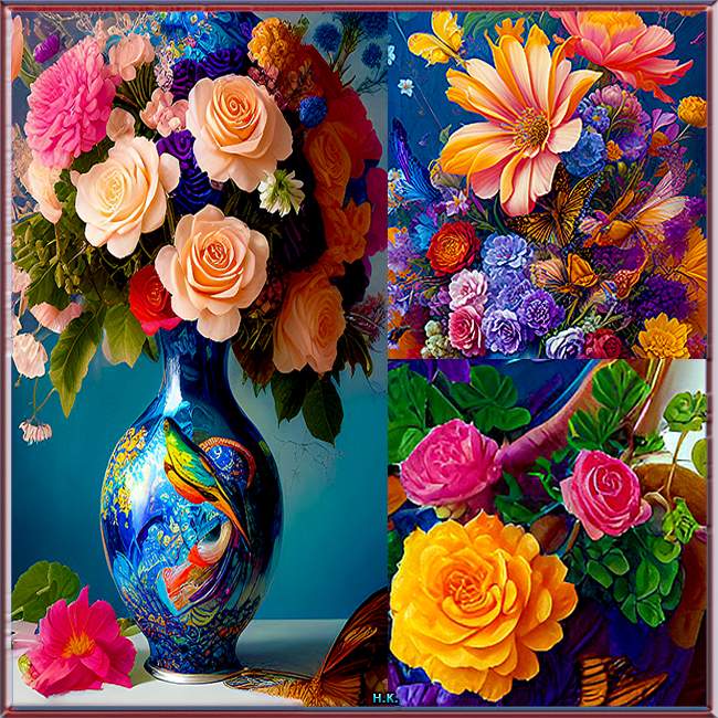 Solve Коллаж. jigsaw puzzle online with 100 pieces