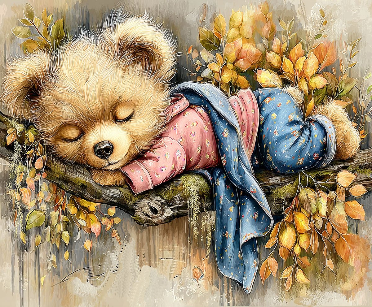 Solve sleep ted jigsaw puzzle online with 304 pieces