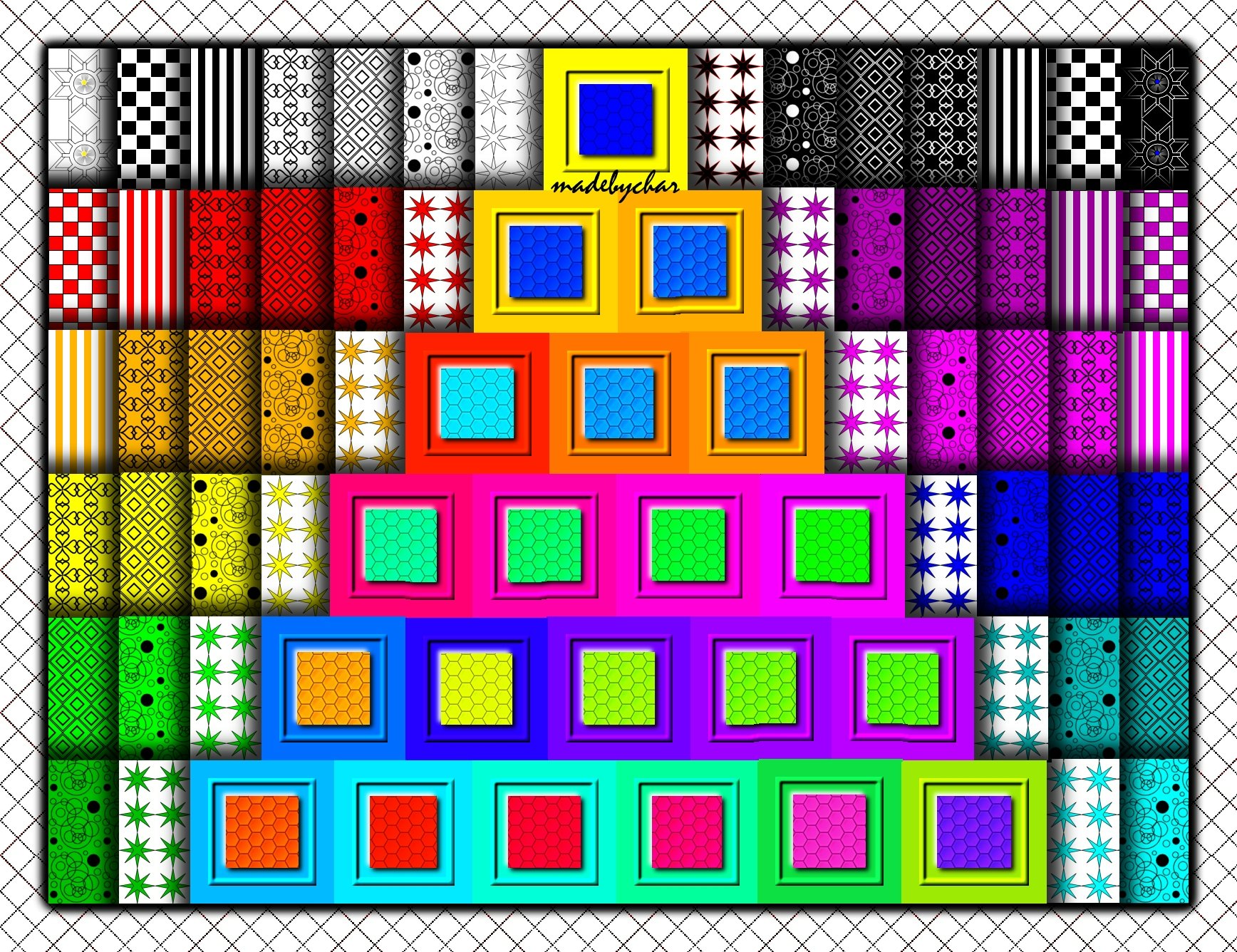 Solve Pyramids... jigsaw puzzle online with 192 pieces